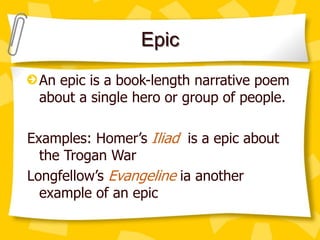 Typesof poetry.ppt