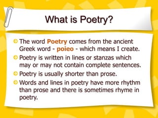 Typesof poetry.ppt