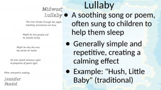 LITERATURE IN ENGLISH - TYPES OF POETRY.pptx