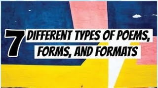 LITERATURE IN ENGLISH - TYPES OF POETRY.pptx