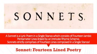 Types Of Poetry & Poetic Literary Devices | PDF