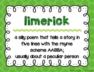 Types of Poetry and posters with informationpdf | PPT