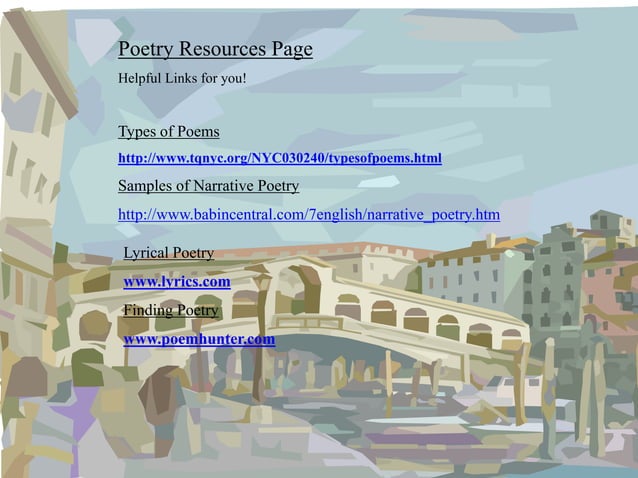 typesofpoetrypresentation.ppT