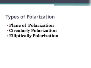 Types of polarisation | PPTX