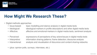 Types of Polarisation and Their Operationalisation in Digital and ...