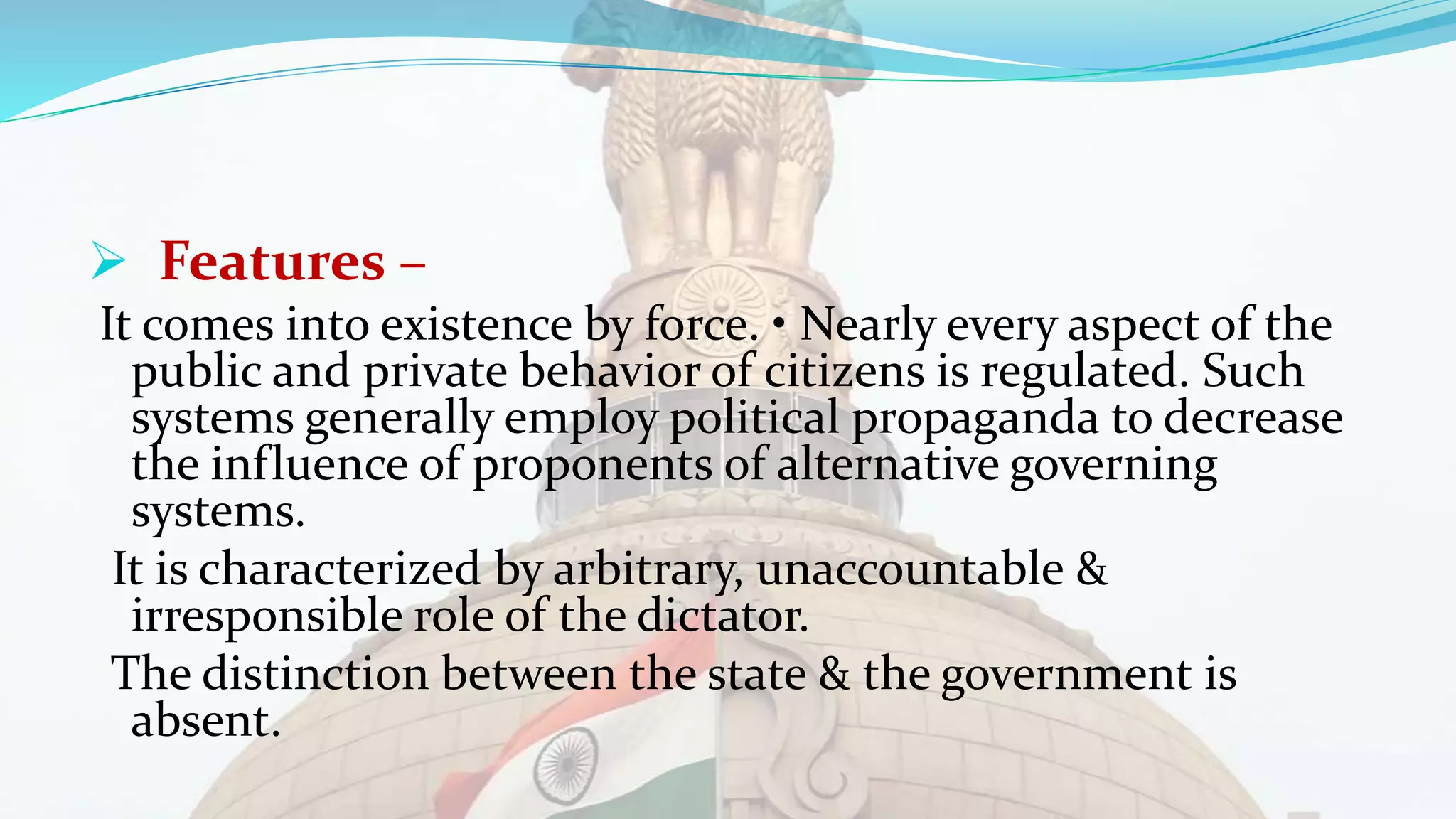 Types of political system (Indian Constitution) | PPTX | Christianity ...