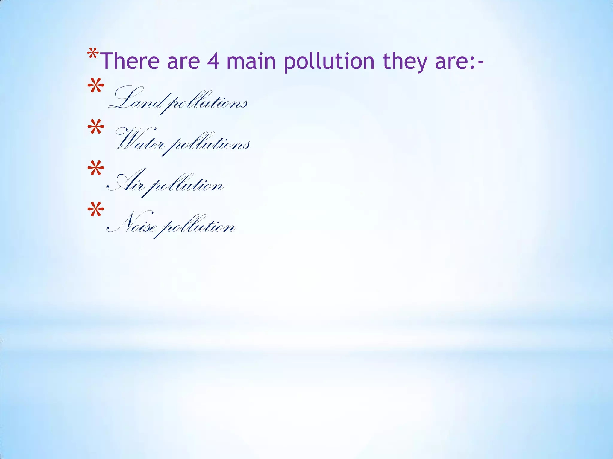 Types of pollution | PPT