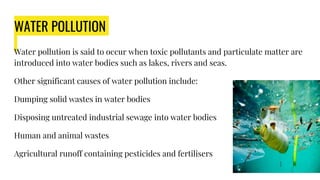 Types of pollution | PPTX