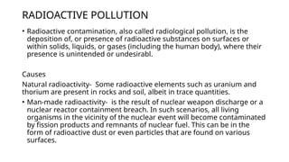 Pollution - Definition and Types of Pollutions | PPTX