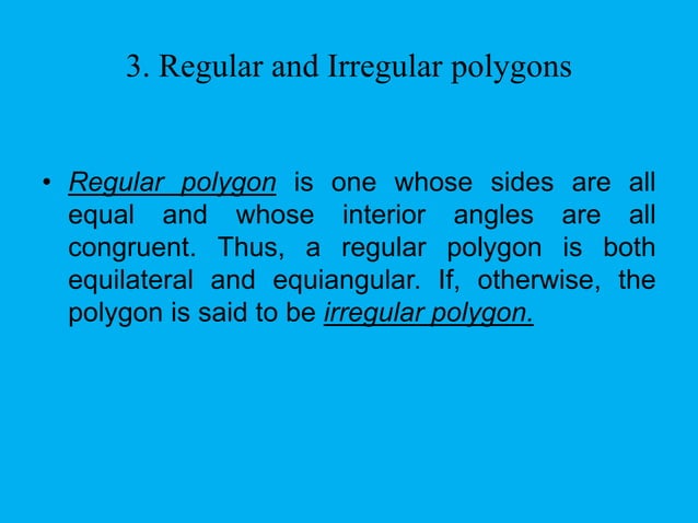 Types of Polygons | PPTX