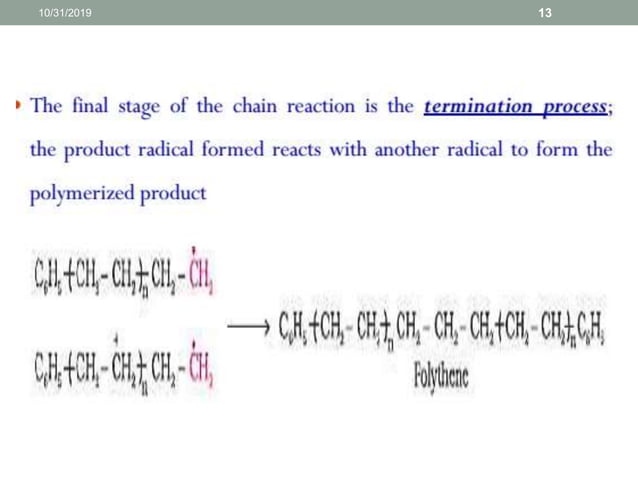 Types of polymerization | PPTX | Chemistry | Science