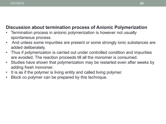 Types of polymerization | PPTX | Chemistry | Science