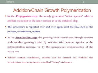 Types of polymerization | PPTX
