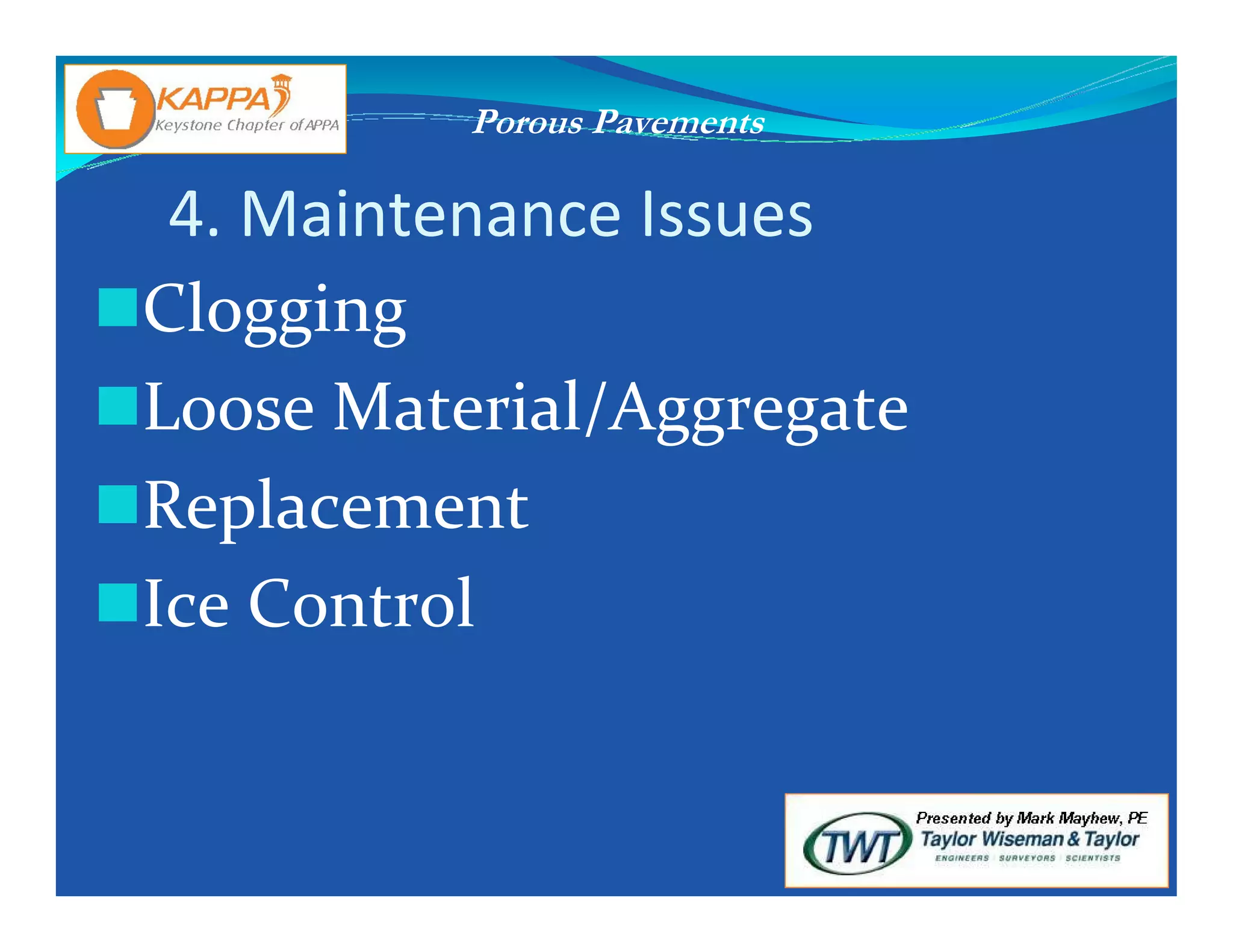 Types Of Porous Pavements Final | PPT