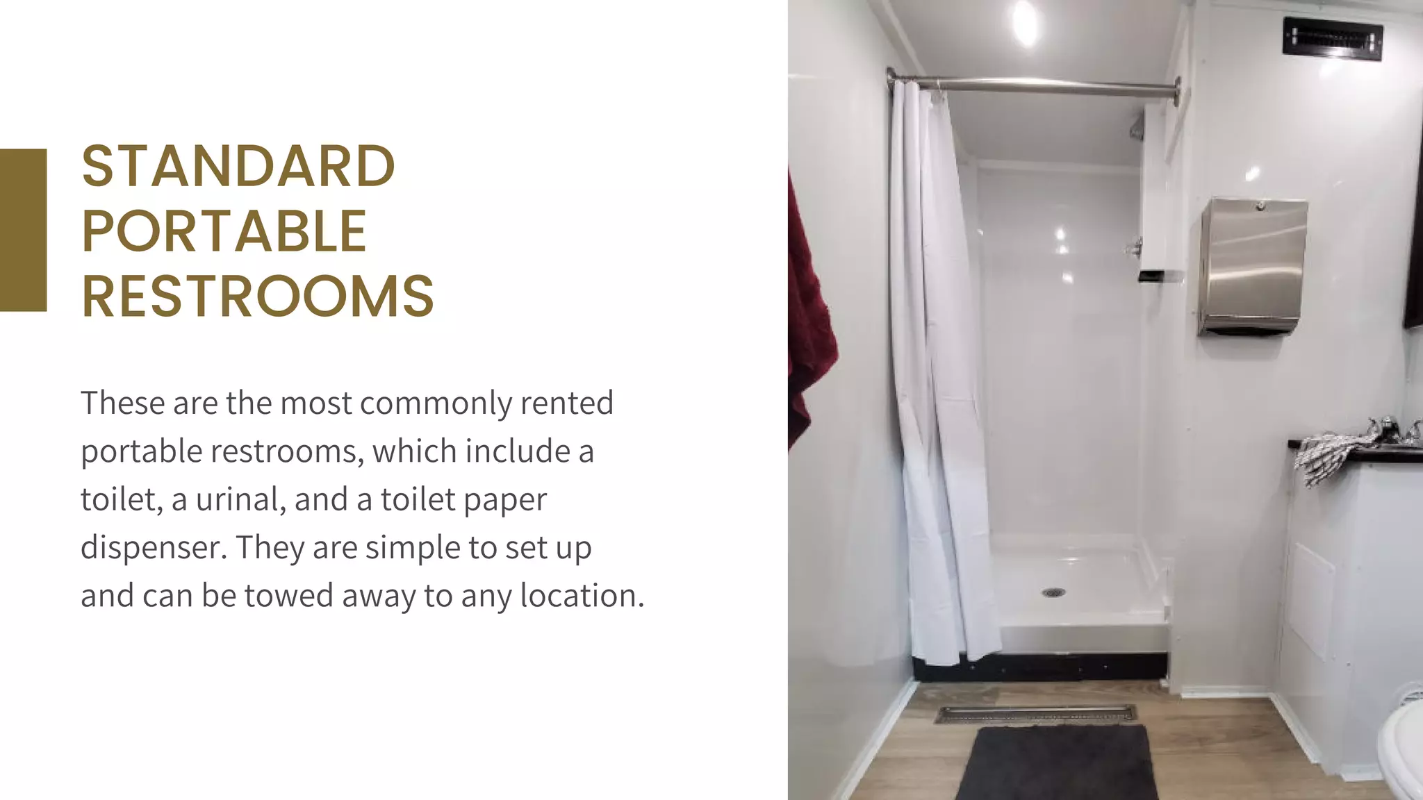 Types of Portable Restrooms | PDF