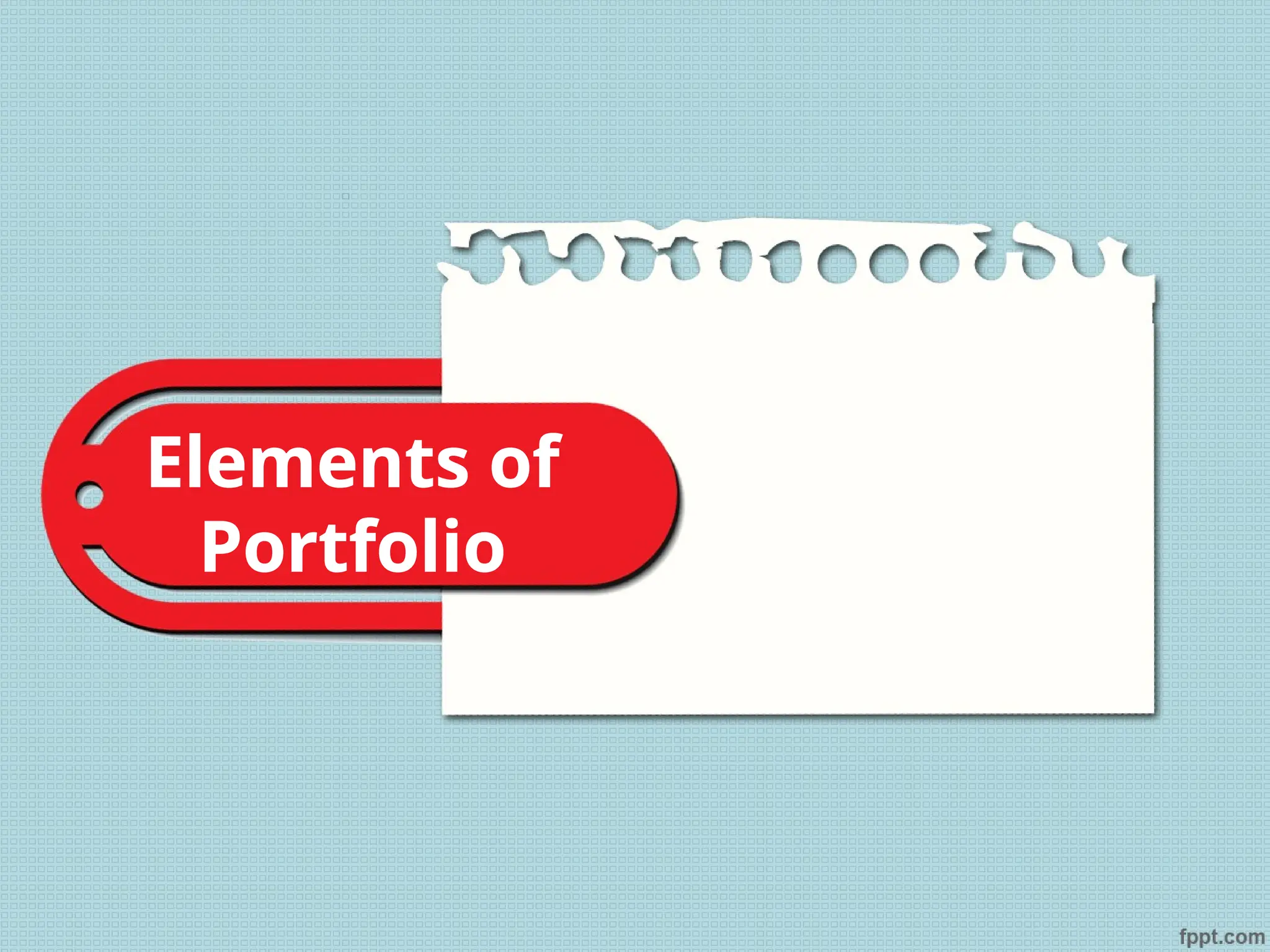 Types of Portfolio (samples and description).pptx | Educational ...