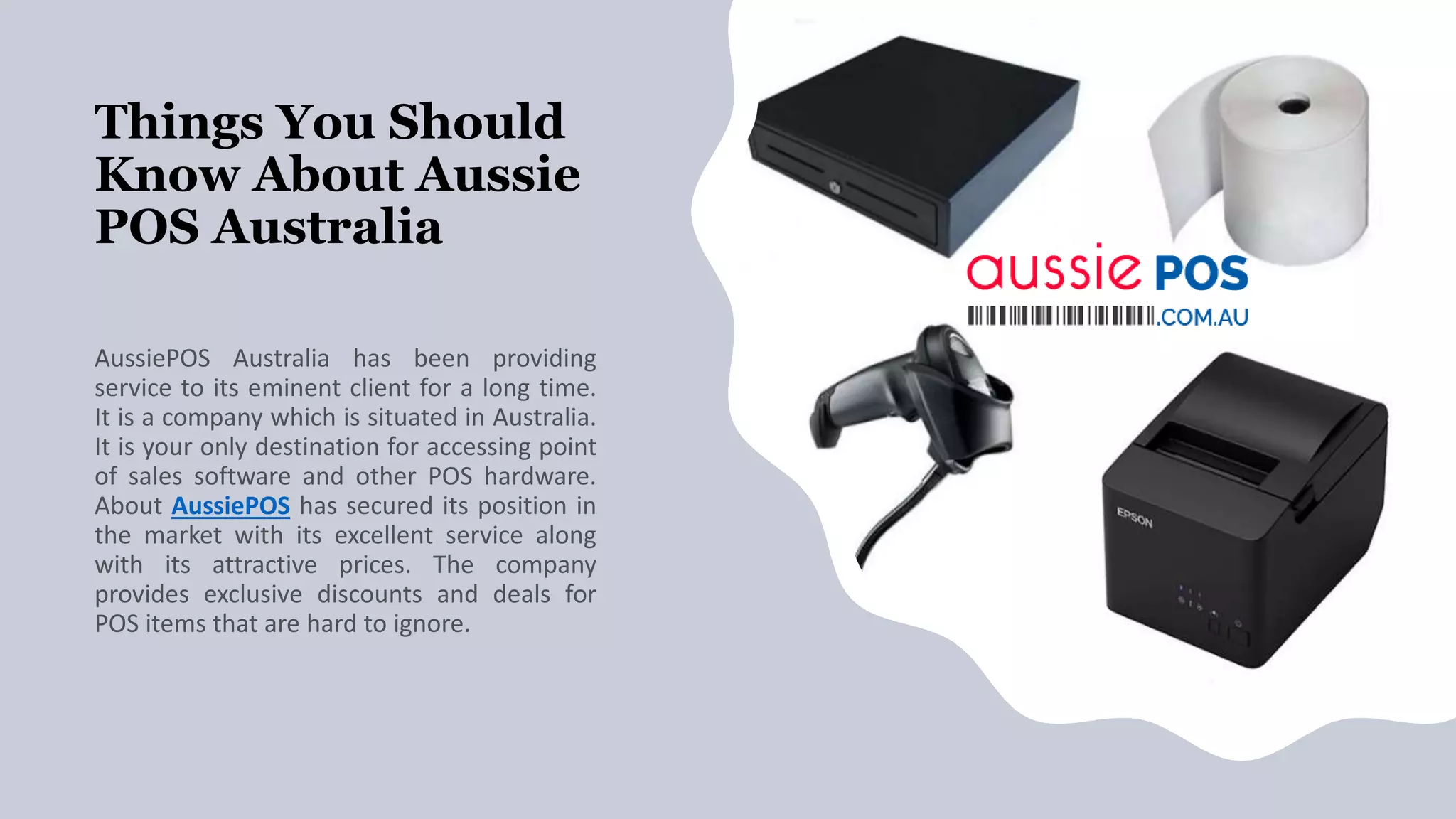 Types of POS system | PPTX | Computer Peripherals | Computing