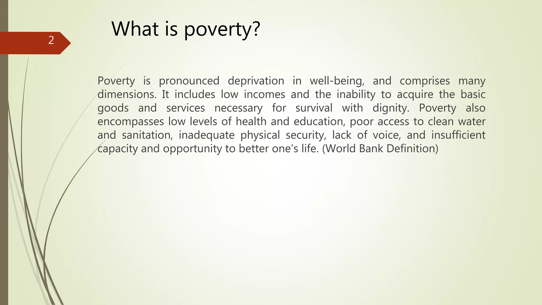 Types of poverty | PPTX