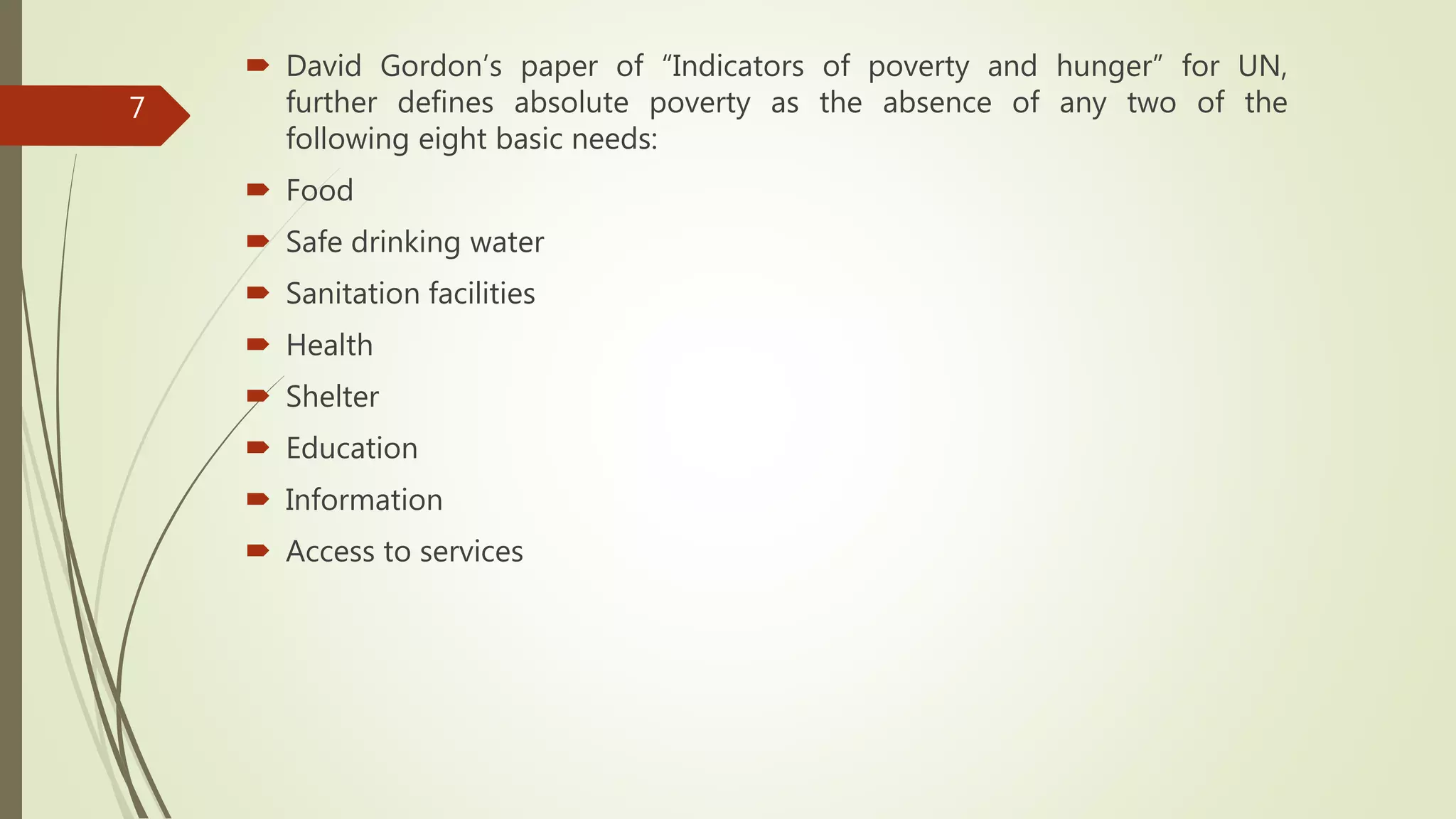 Types of poverty | PPTX