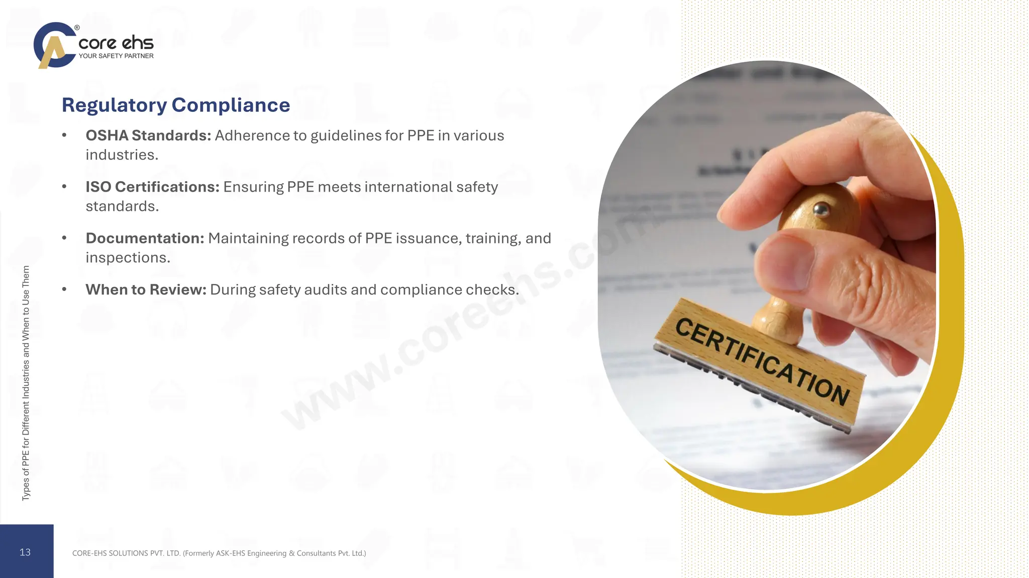 Types of PPE for Different Industries and When to Use Them | PDF