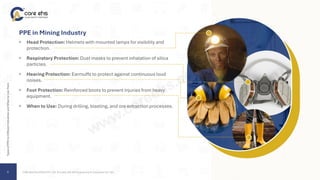 Types of PPE for Different Industries and When to Use Them | PDF