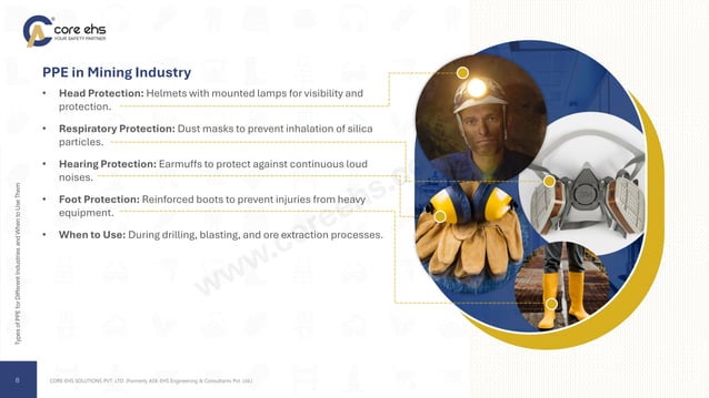 Types of PPE for Different Industries and When to Use Them | PDF