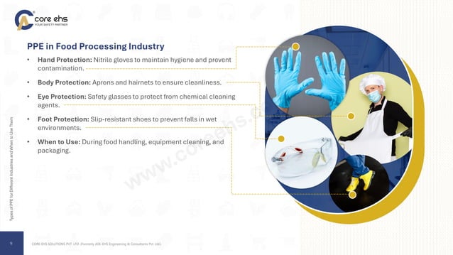 Types of PPE for Different Industries and When to Use Them | PDF