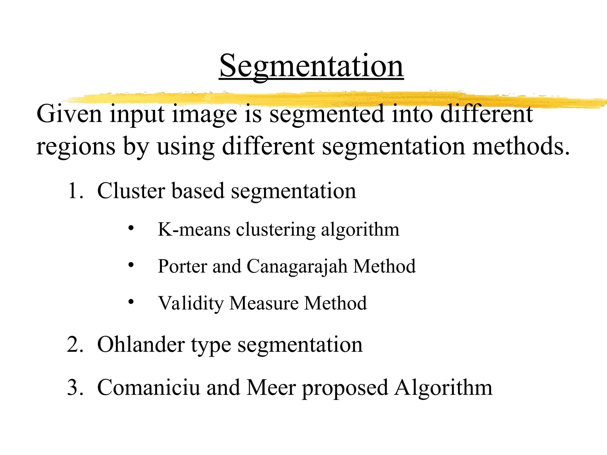 Types Of Pattern Recognition Model Lecture Notes Ppt