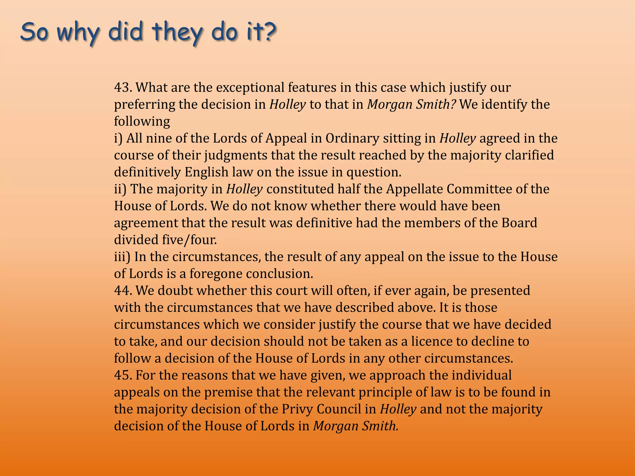 Types of precedent | PPTX