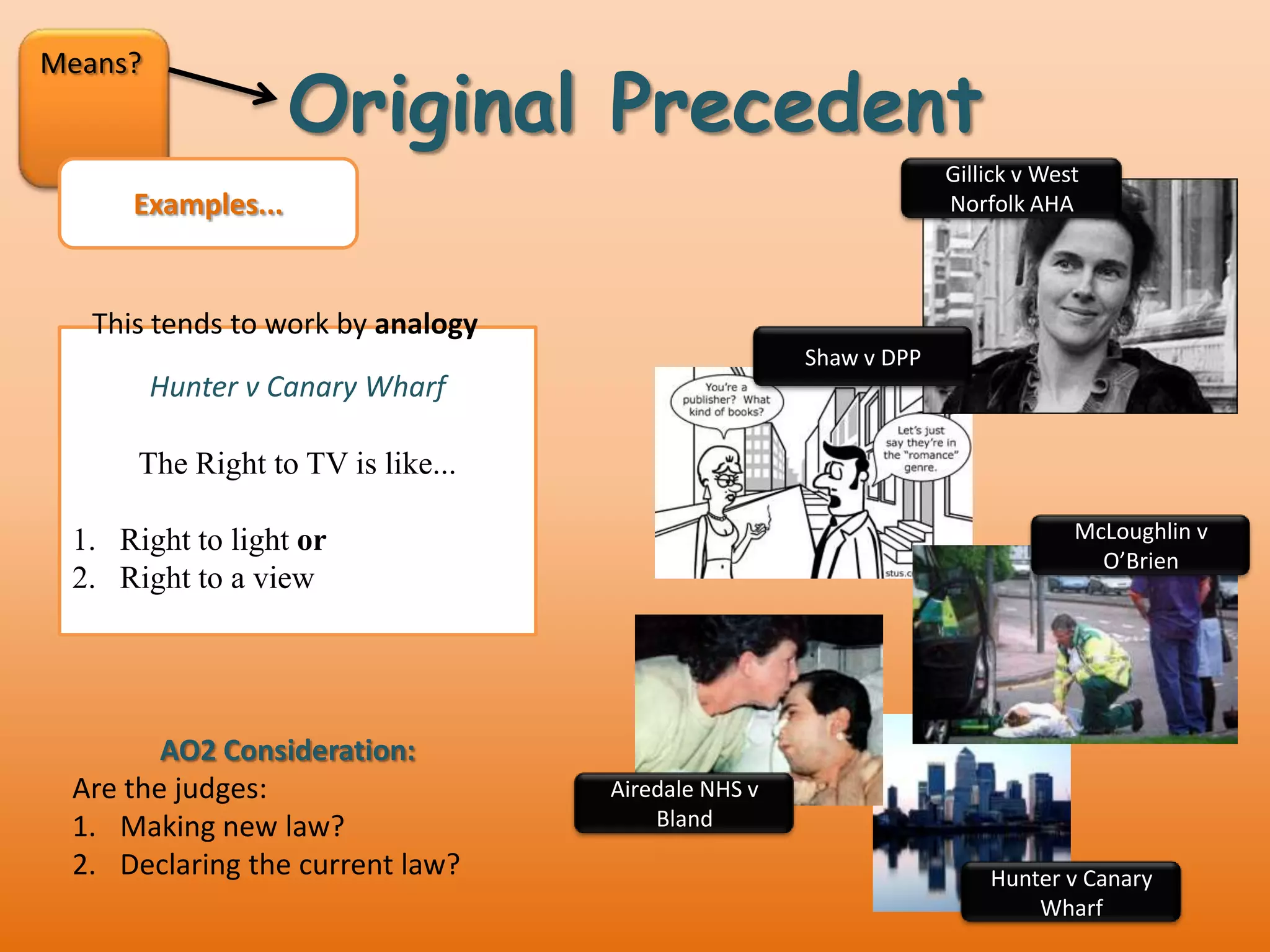 Types of precedent | PPTX