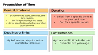 Types of preposition of time.pdf powerpoint | PPT
