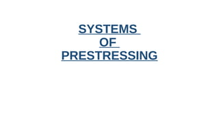 Types of prestressing | PPT