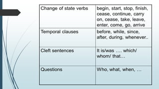 Types of Presupposition | PPTX