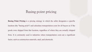 Types of Pricing .pptx- various pricing. | PPTX