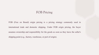 Types of Pricing .pptx- various pricing. | PPTX