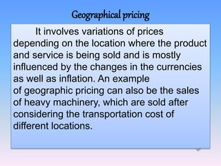 Types of pricing strategy | PPTX