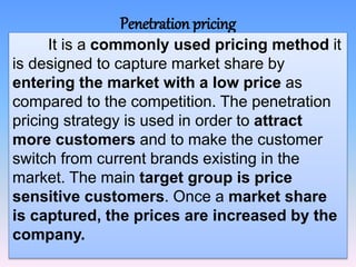Types of pricing strategy | PPT
