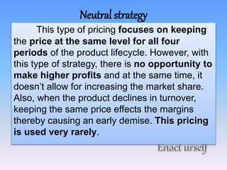 Types of pricing strategy | PPTX