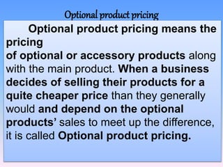 Types of pricing strategy | PPTX