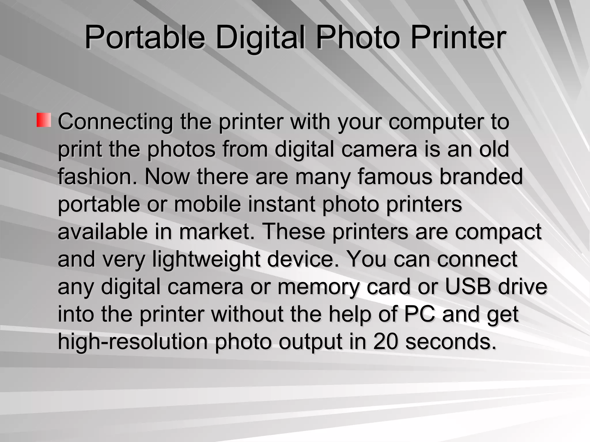 Types of printer | PPT