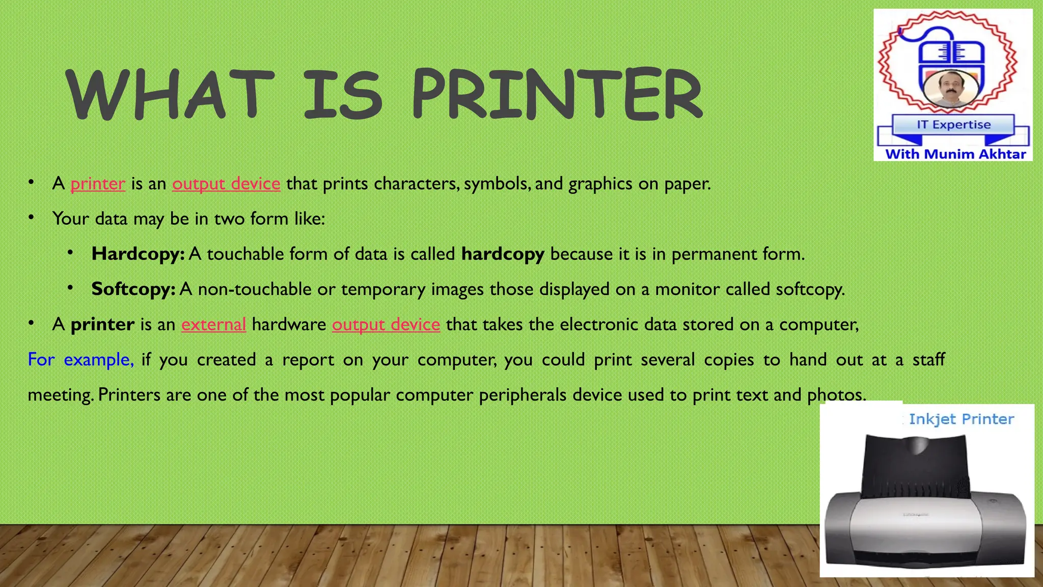 explain the different types of PRINTERS.pptx