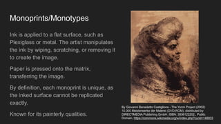 Types of Printmaking Techniques - Overview | PPT