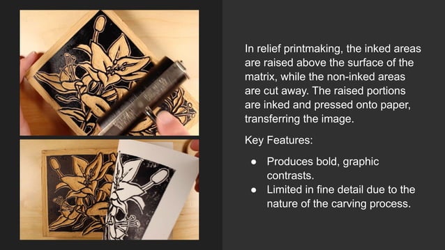 Types of Printmaking Techniques - Overview | PPT