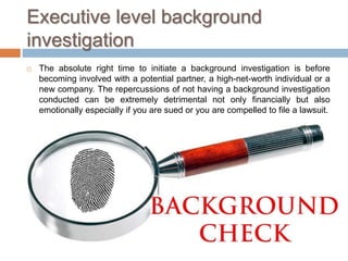 Types of private detectives and their investigations | PPTX | Crime ...