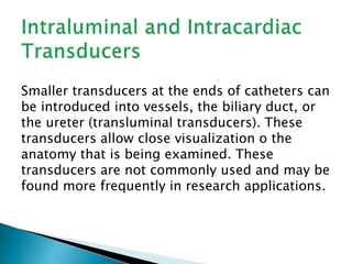 Types of Ultrasound Probes | PPTX