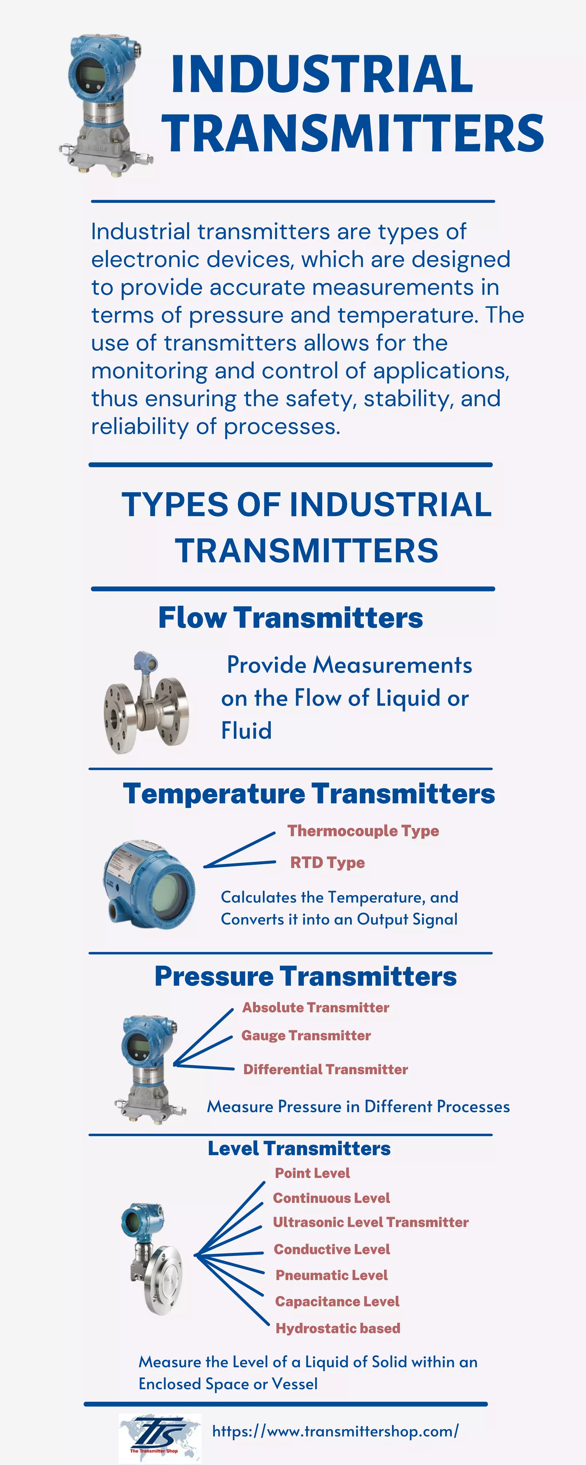 Types of Industrial Transmitters | PDF