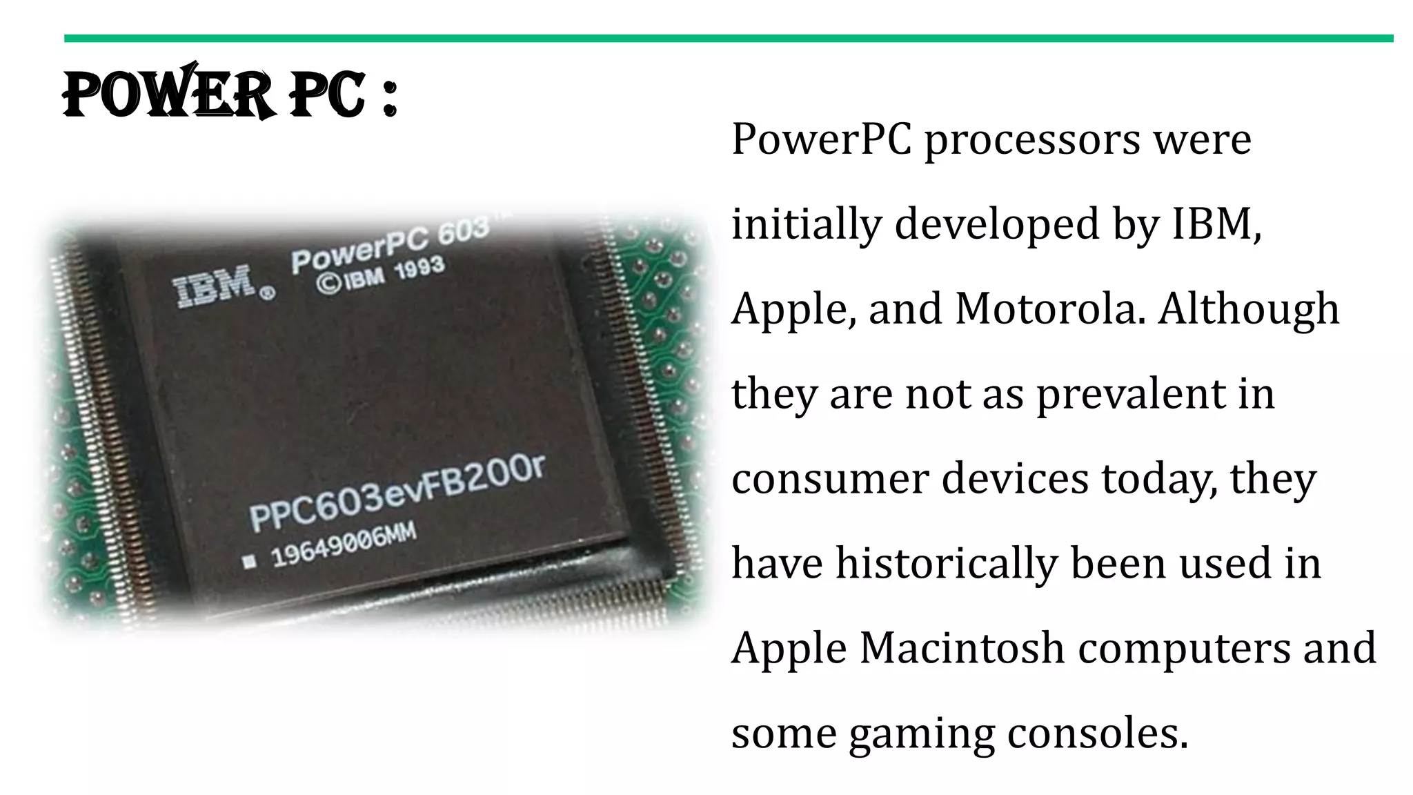 Types of processors | PDF