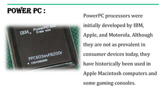 Types of processors | PDF