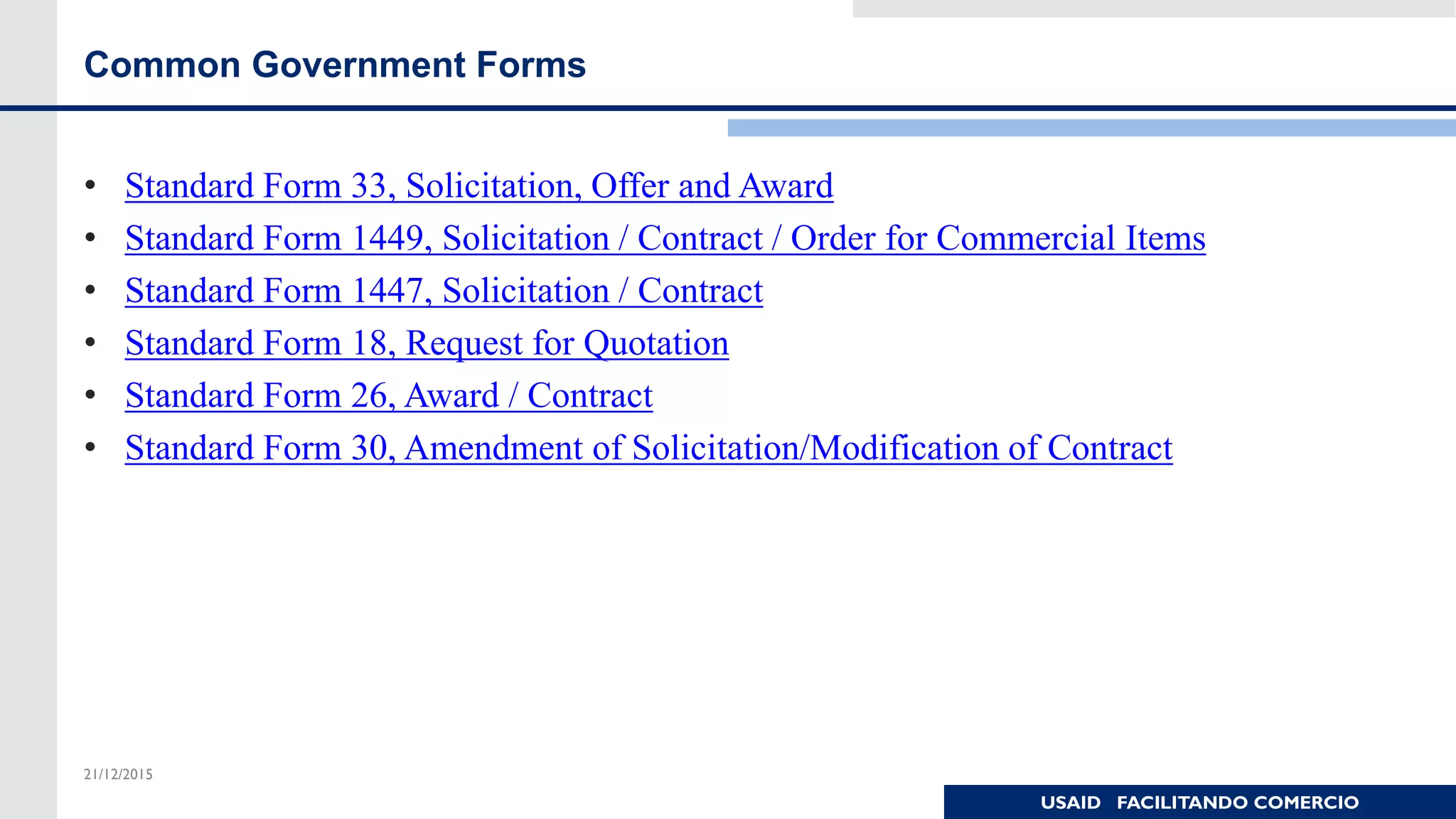 Types of procurement solicitations and types of contracts | PPT