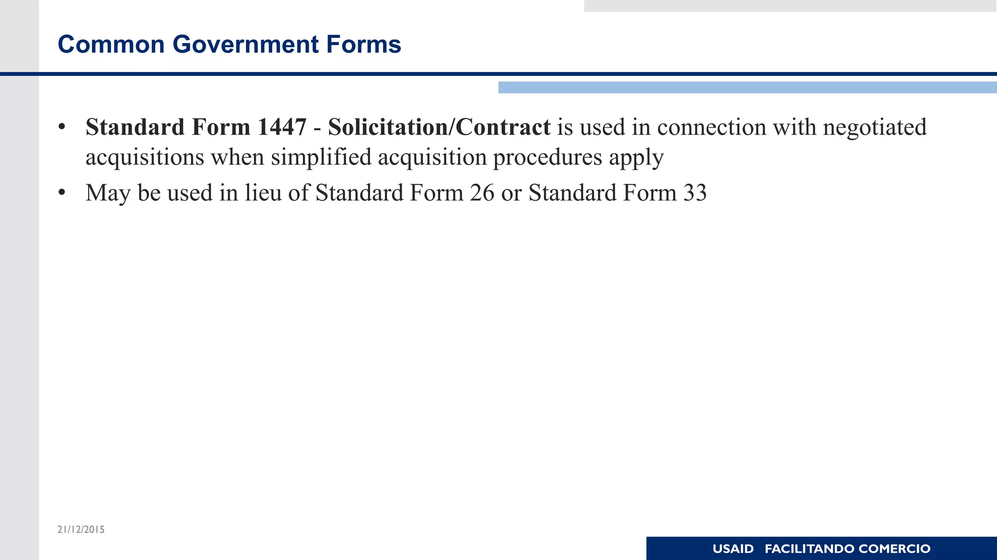 Types of procurement solicitations and types of contracts | PPT